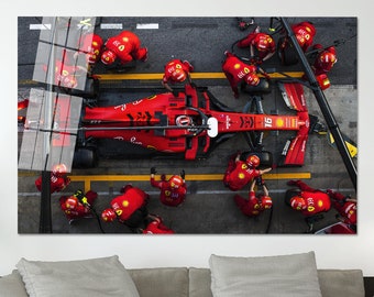 Ferrari Glass Art - Etsy