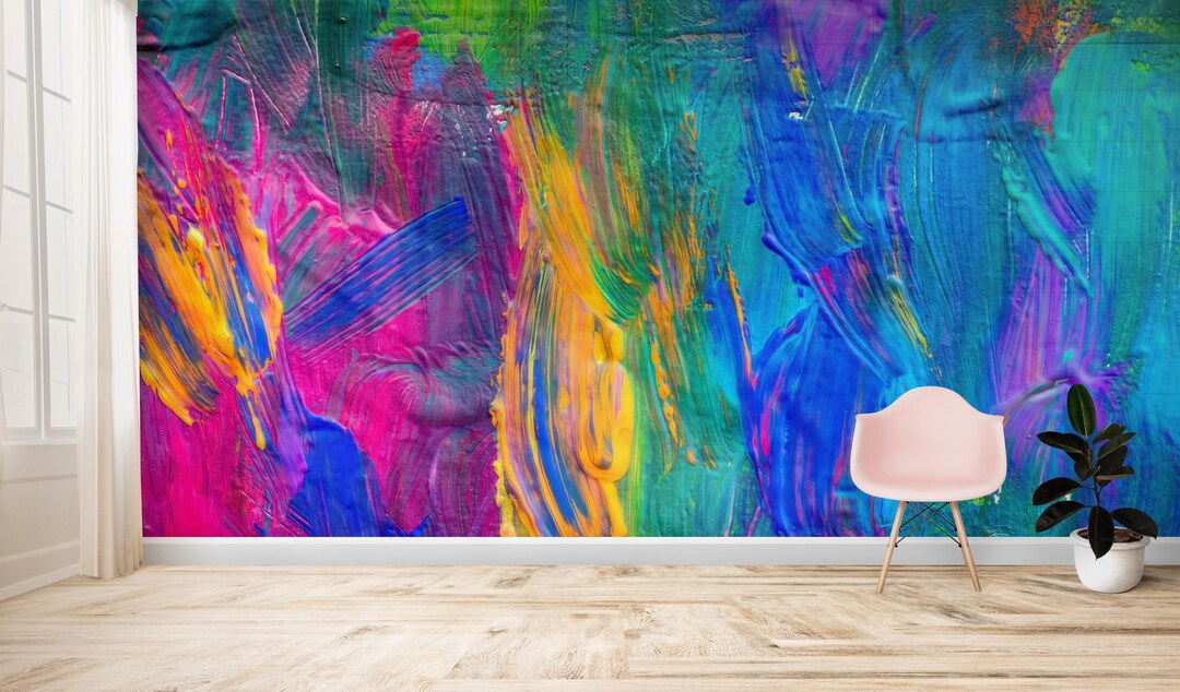3D Paper Art, Abstract Wall Art, Do It Yourself, Colorful Wall Stickers ...
