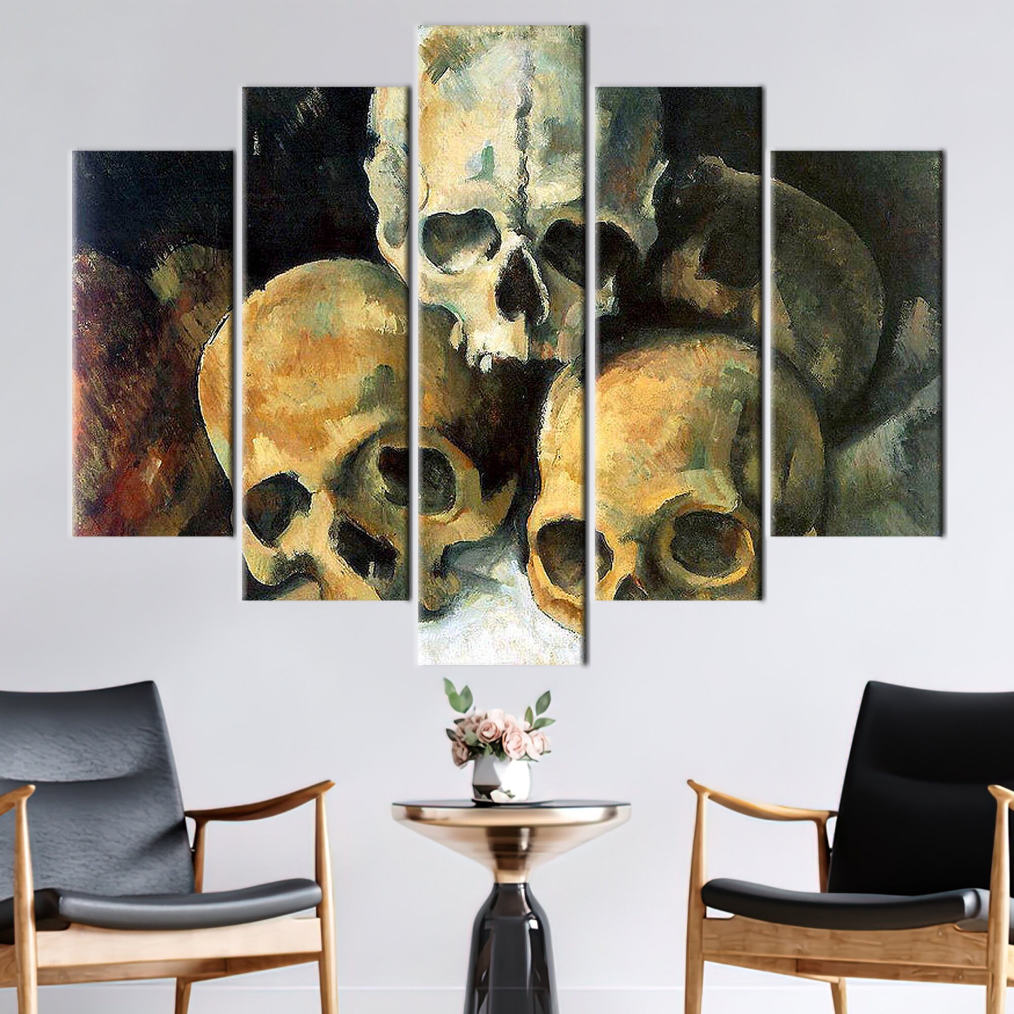 Paul Cezanne Pyramid of Skulls Pyramid of Skulls Wall Decor - Etsy ...
