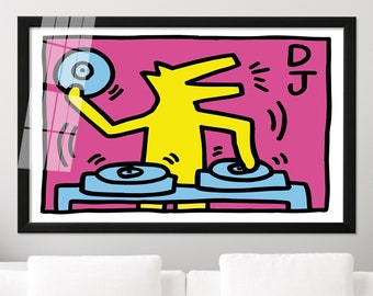 Graffiti Dj Wall Mural - Etsy