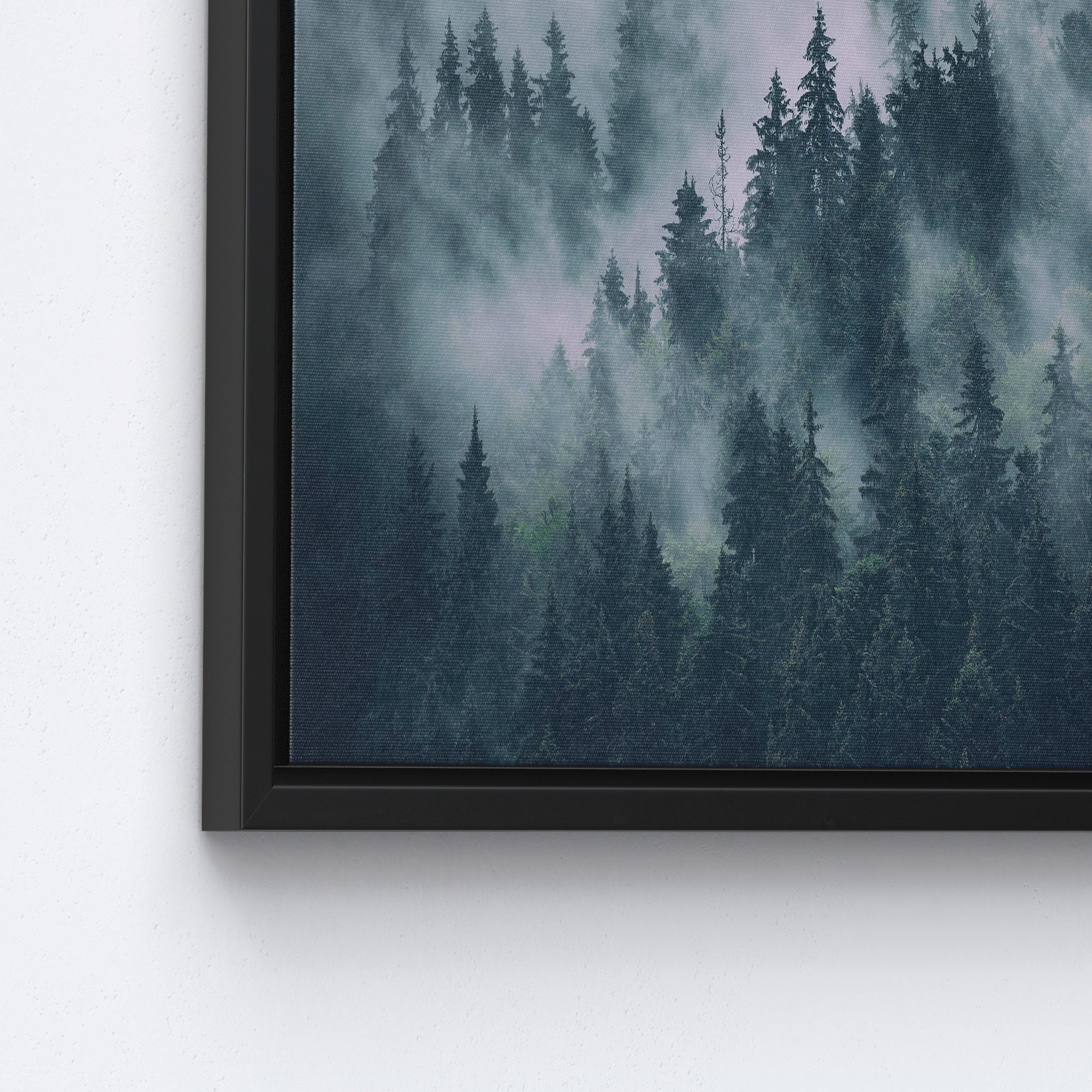 Forest Landscape Poster View Poster Mountain Landscape Art - Etsy