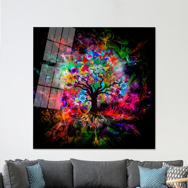 Modern Tree Art - Etsy