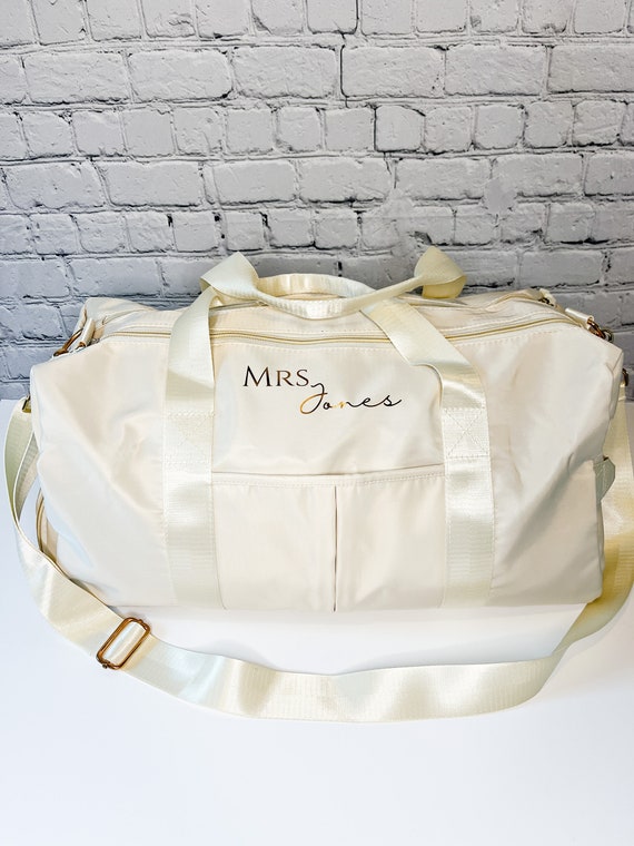 Overnight Bag Personalised Weekend Bag - Etsy UK