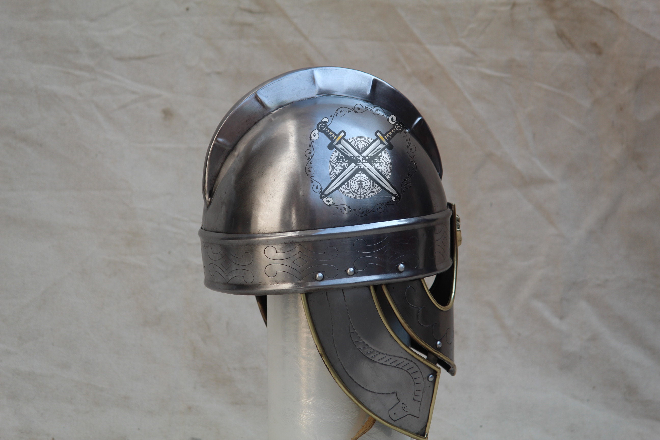 Eowyn's / Dernhelm's Helmet From Lord of the Rings - Etsy