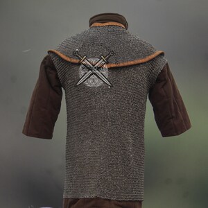 Roman Lorica Hamata Roman Chainmail Armor Construction Alternating 6mm ...