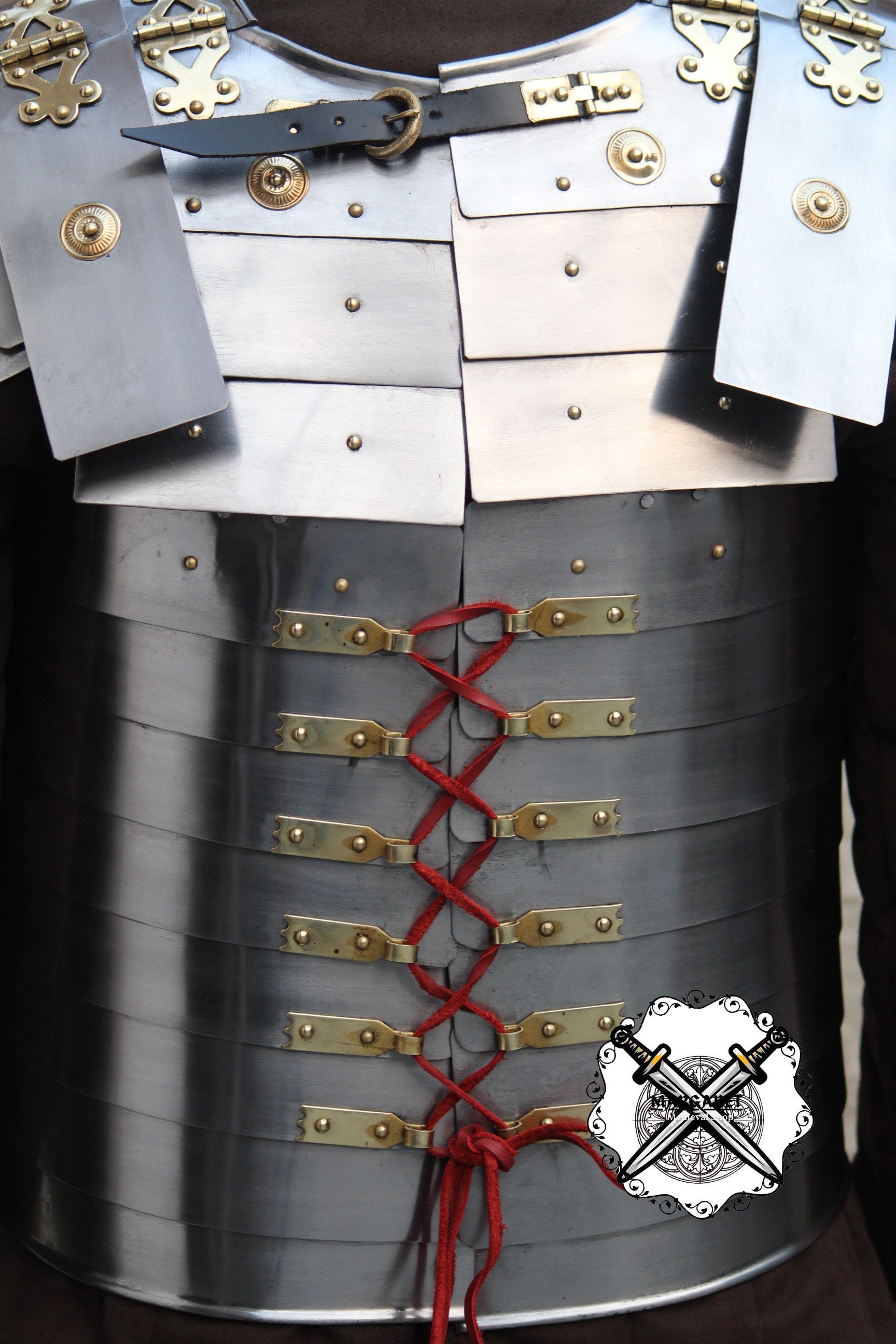 Lorica Segmentata Armor Made From 18 Gauge Mild Steel Great - Etsy