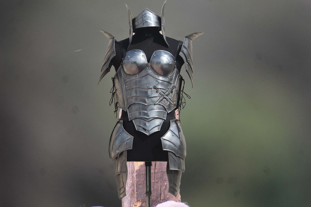 Medieval Lady Half Body Armor / Best Wearable Full Armor / Plates ...