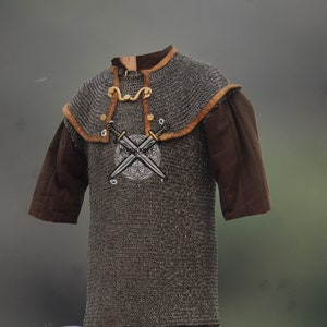 Roman Lorica Hamata Roman Chainmail Armor Construction Alternating 6mm ...