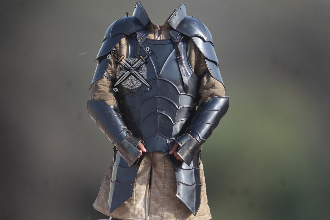 Medieval Half Body Armor / Plates Fantasy Half Body Armor Suit ...