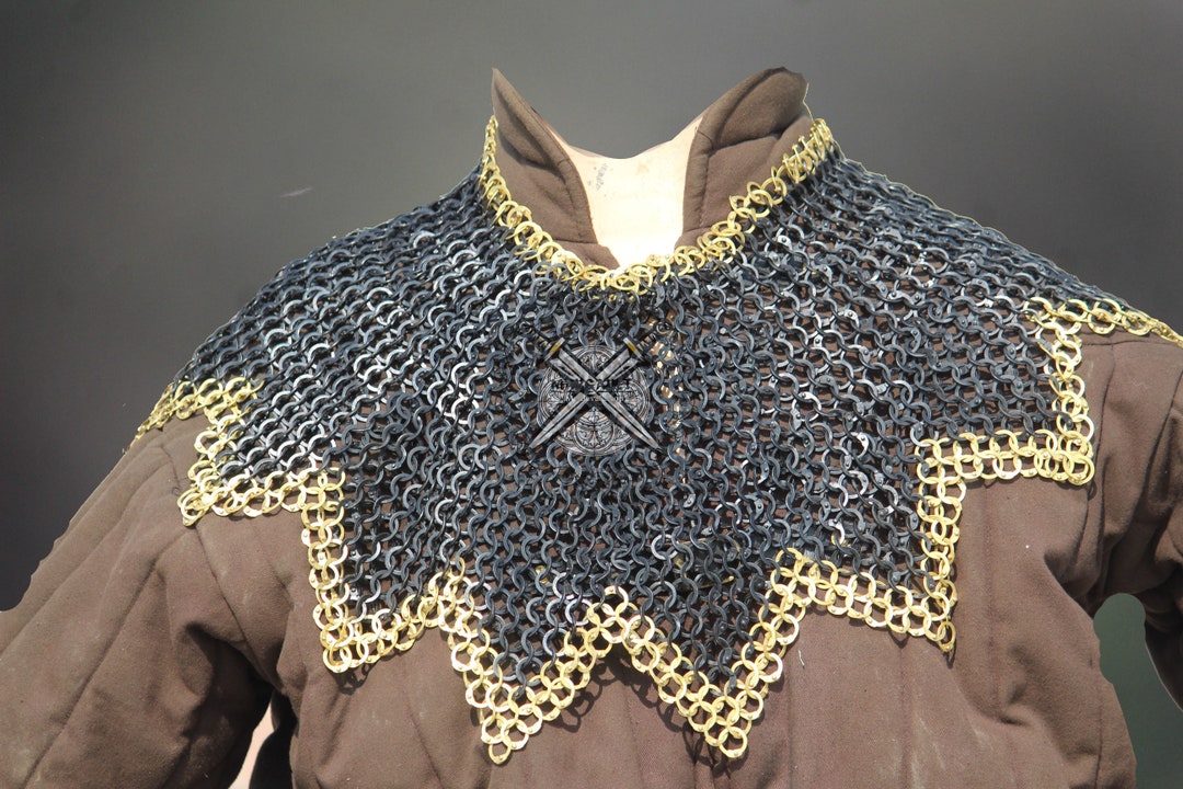 Aluminum Chainmail Aventail Construction Flat Ring Alternating Solid ...