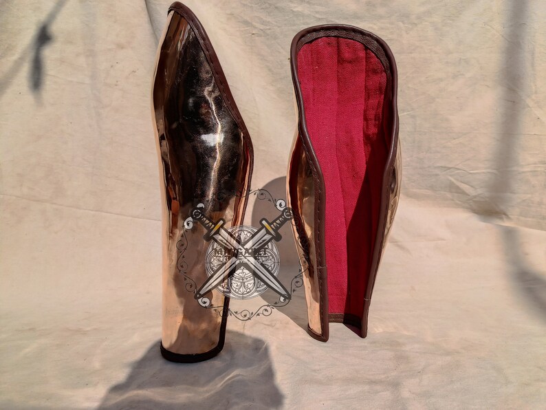 Ancient Greek Bronze Greaves Best for Reenactment Gift Leg Protection ...