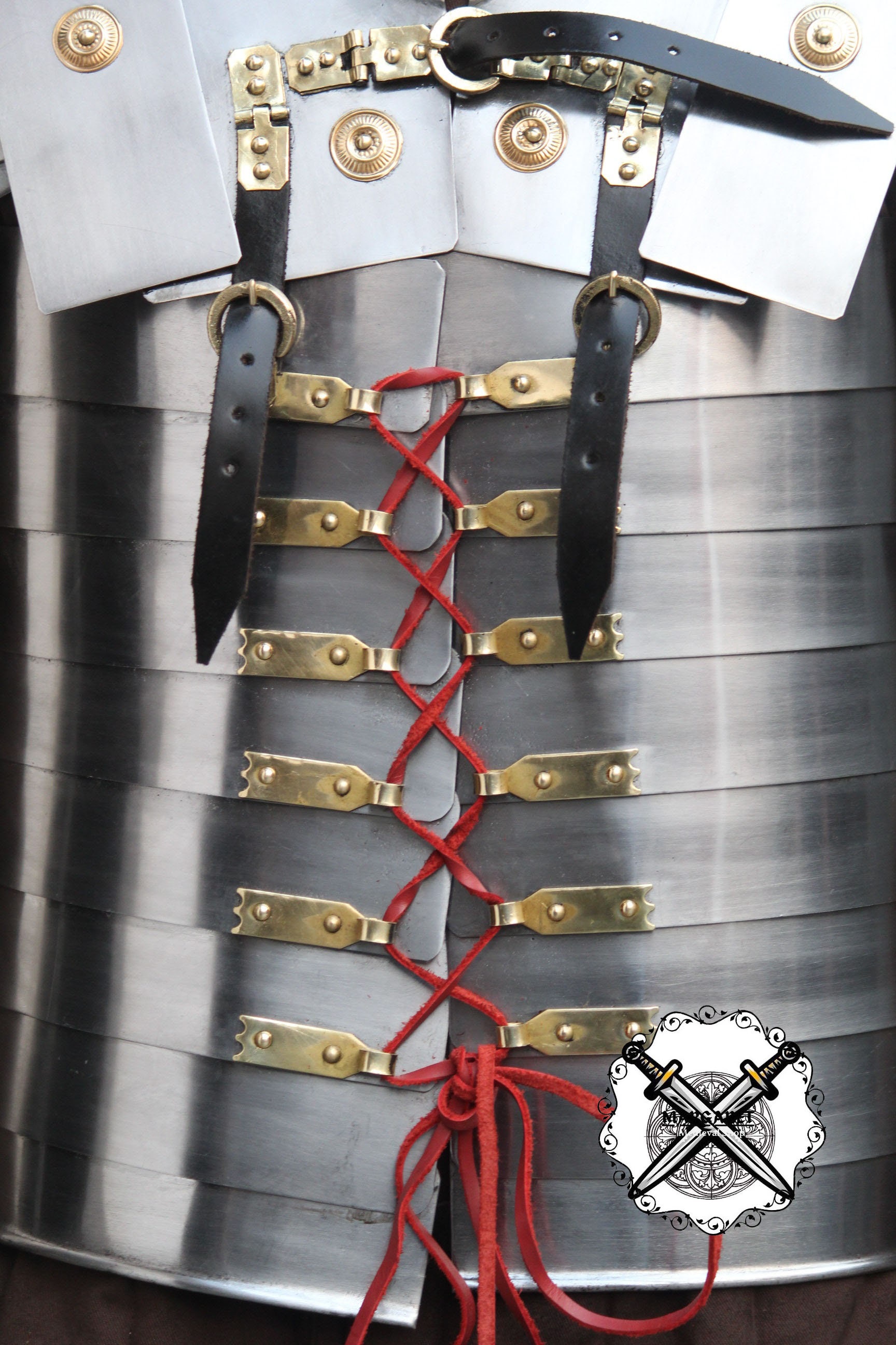 Lorica Segmentata Armor Made From 18 Gauge Mild Steel Great - Etsy