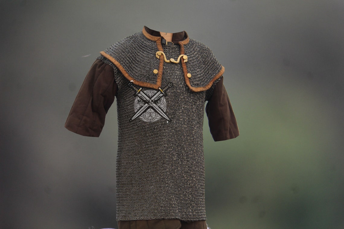 Roman Lorica Hamata Roman Chainmail Armor Construction - Etsy