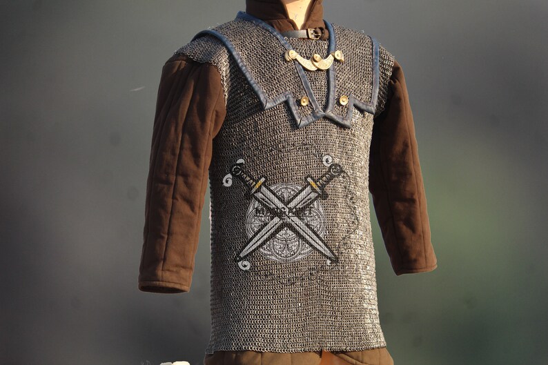 Roman Lorica Hamata Chainmail Armor Construction Alternating - Etsy