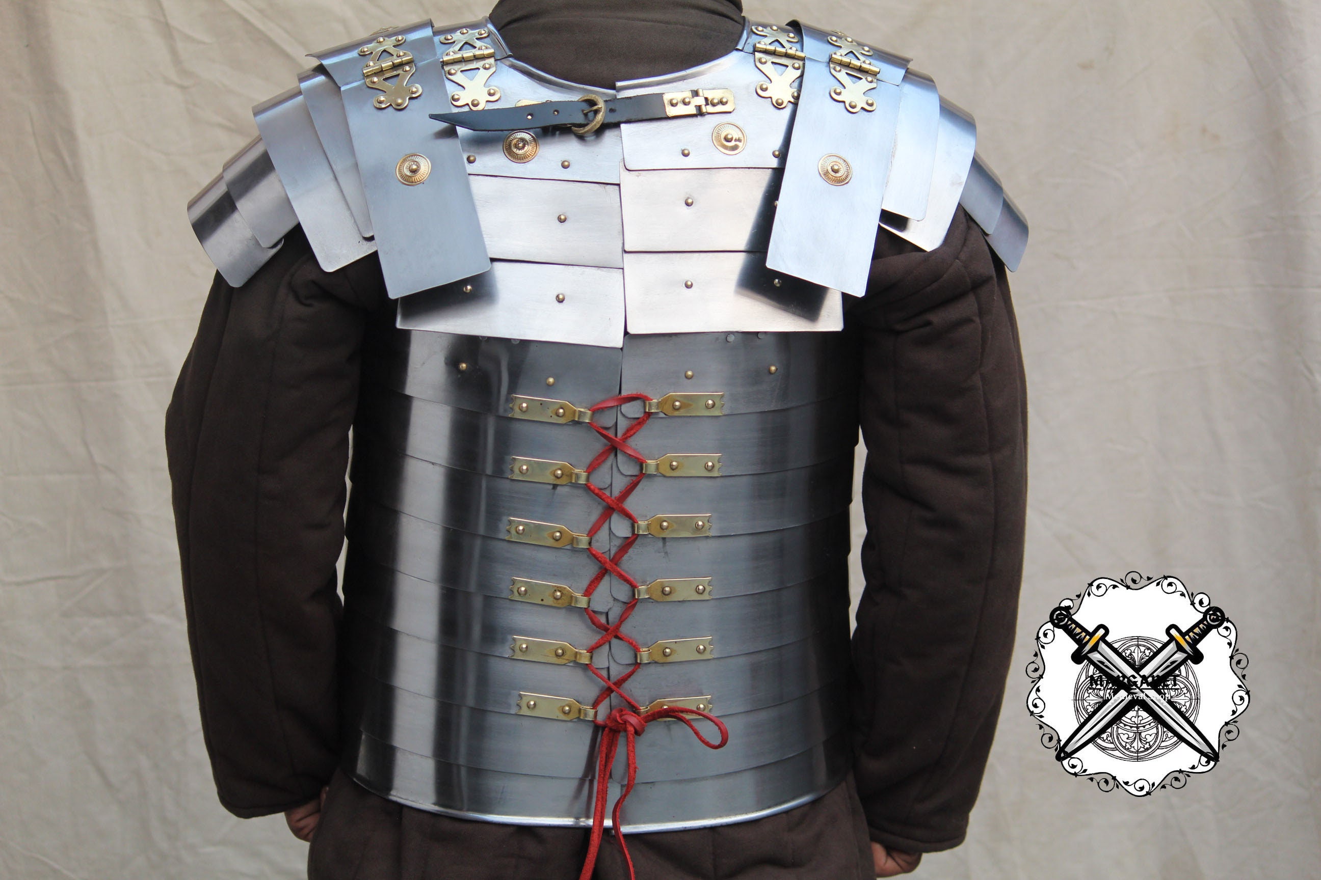 Lorica Segmentata Armor Made From 18 Gauge Mild Steel Great - Etsy