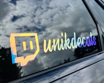Custom Twitch Sticker - Etsy