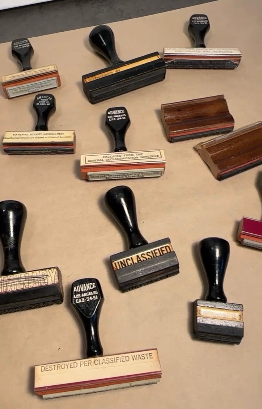 Vintage Aerospace Office Wood Stamp #20 - Etsy