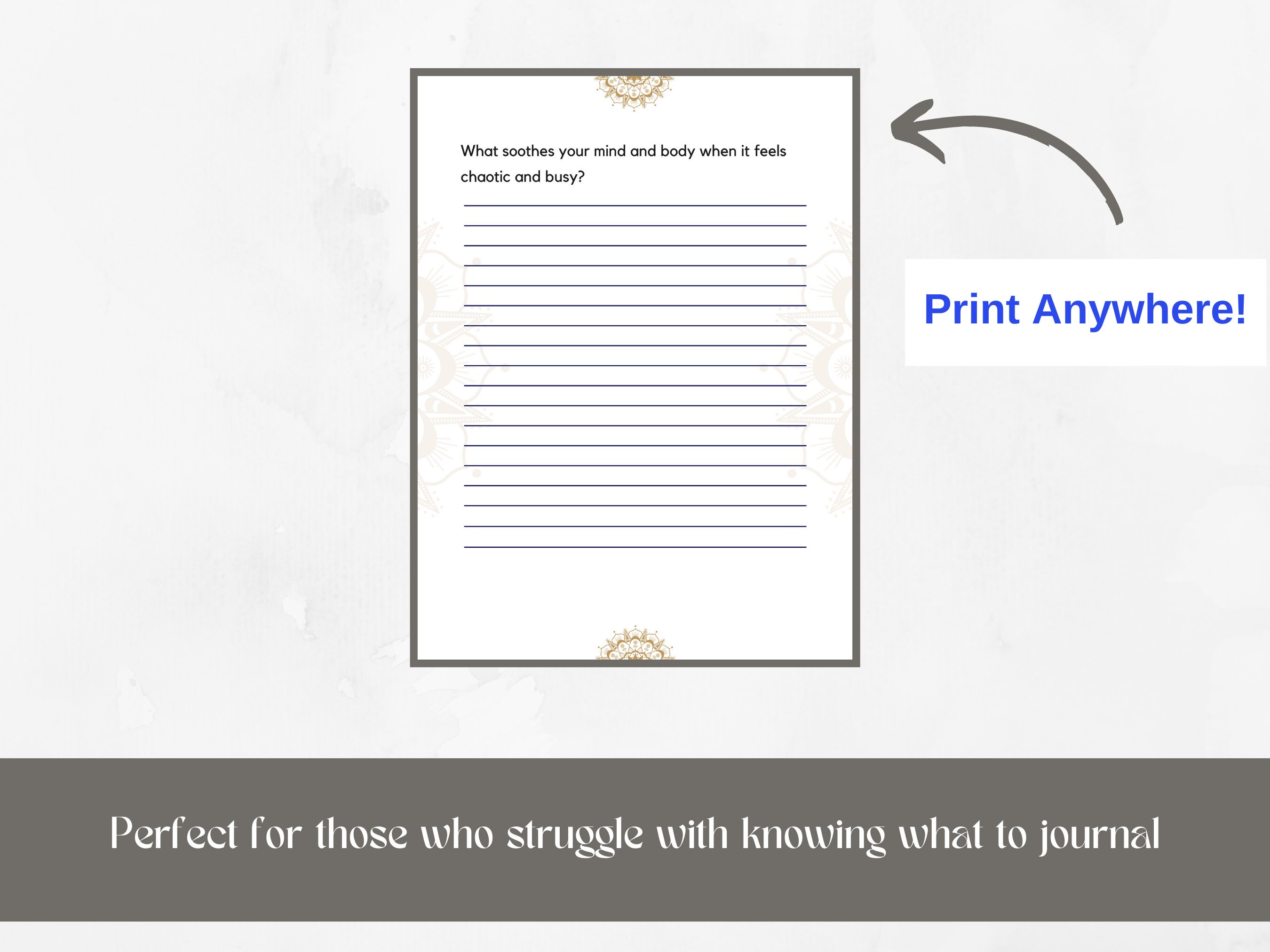 ADHD Journal Prompts, ADHD Workbook, Mindset Journal for ADHD Minds ...