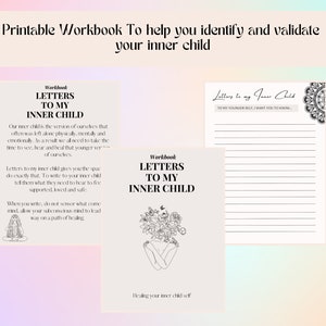 Inner Child Letter,mental Health, Inner Child Healing Shadow Work ...