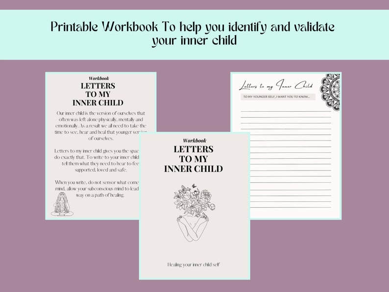 Inner Child Healing Inner Child Letter Inner Child Healing - Etsy UK