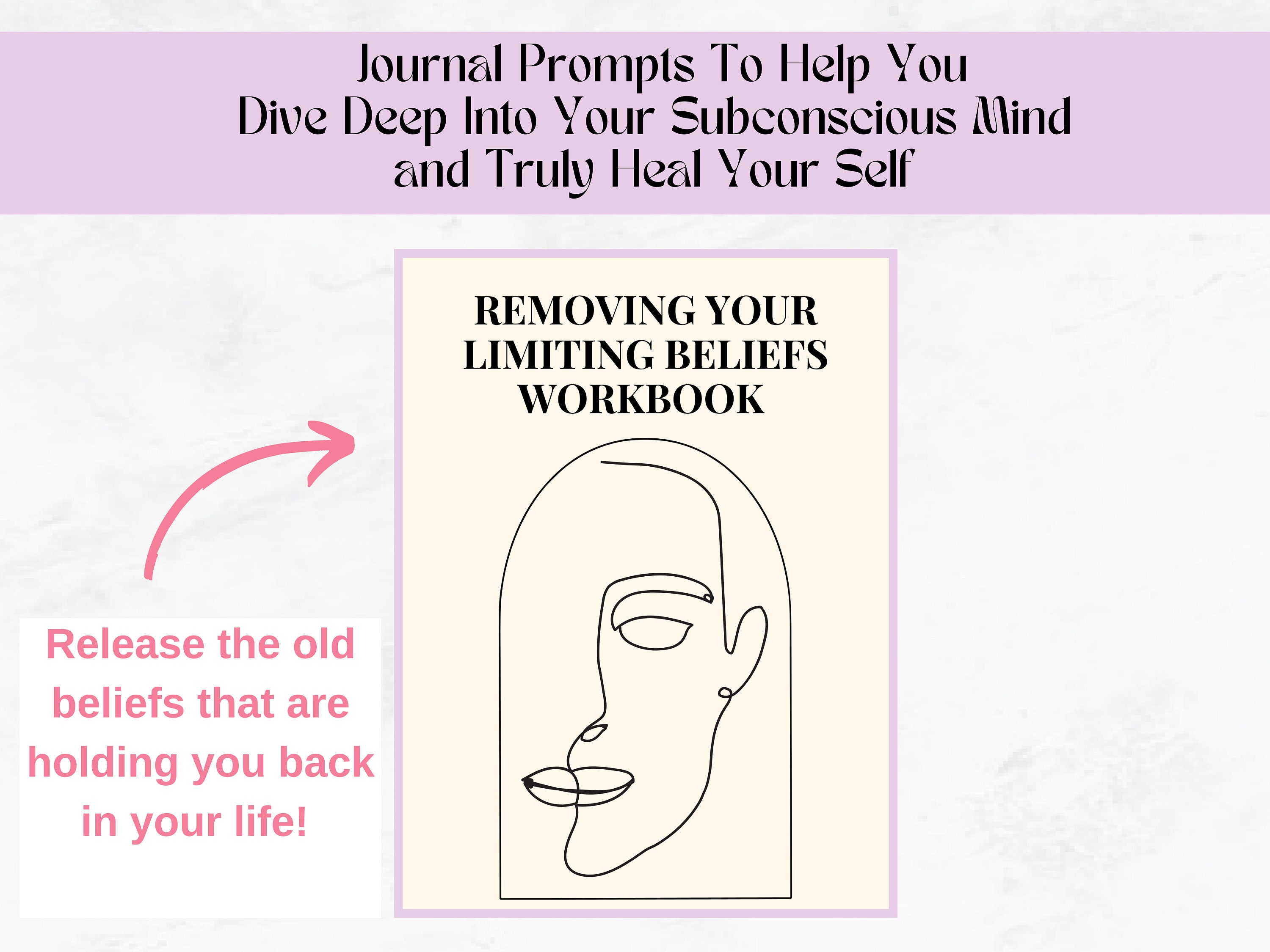 Limiting Beliefs Journal , Belief System Journal, Re-writing, Journal ...