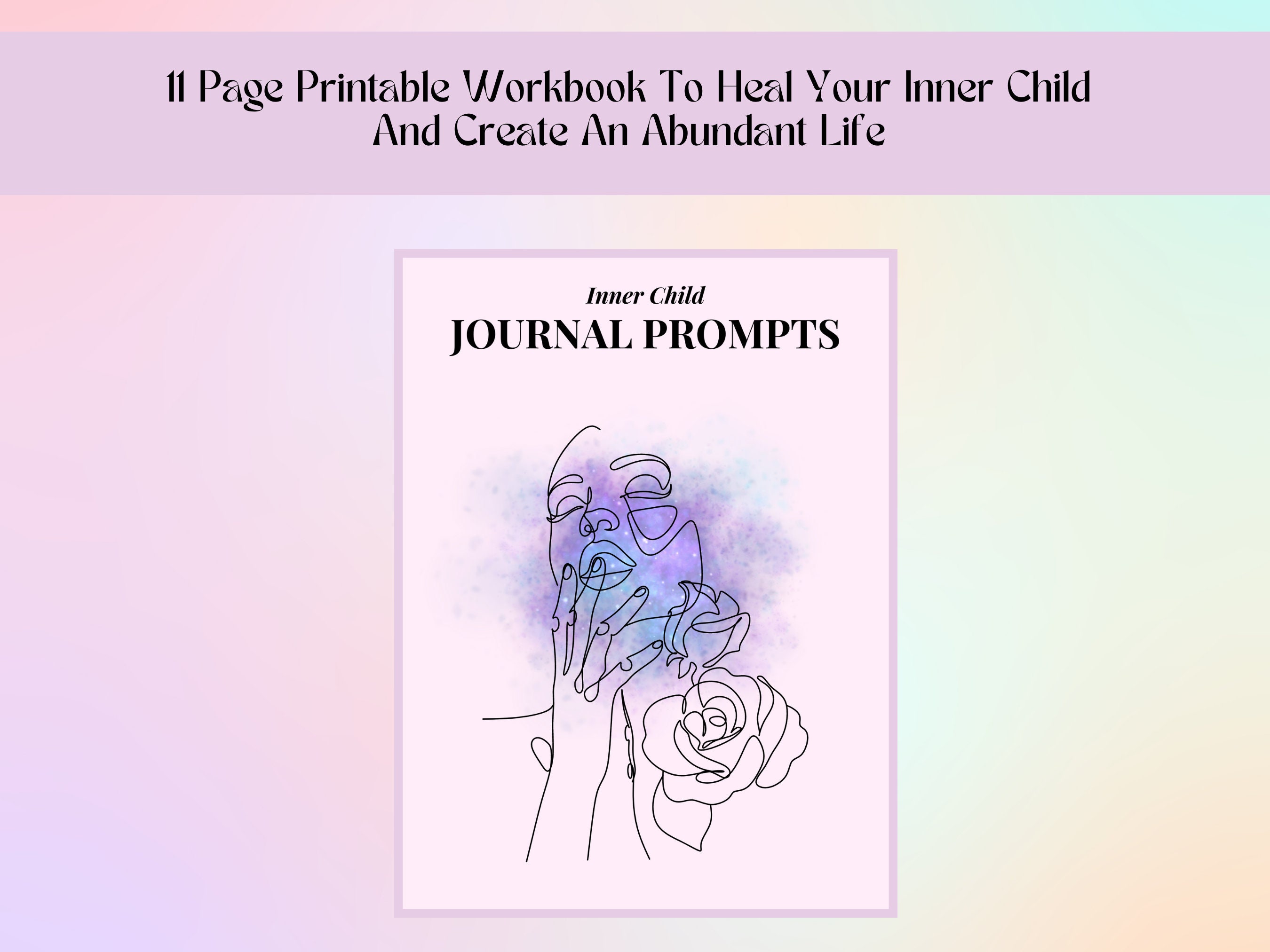 Inner Child Healing Shadow Work, Journal Prompts, Printable Workbook ...