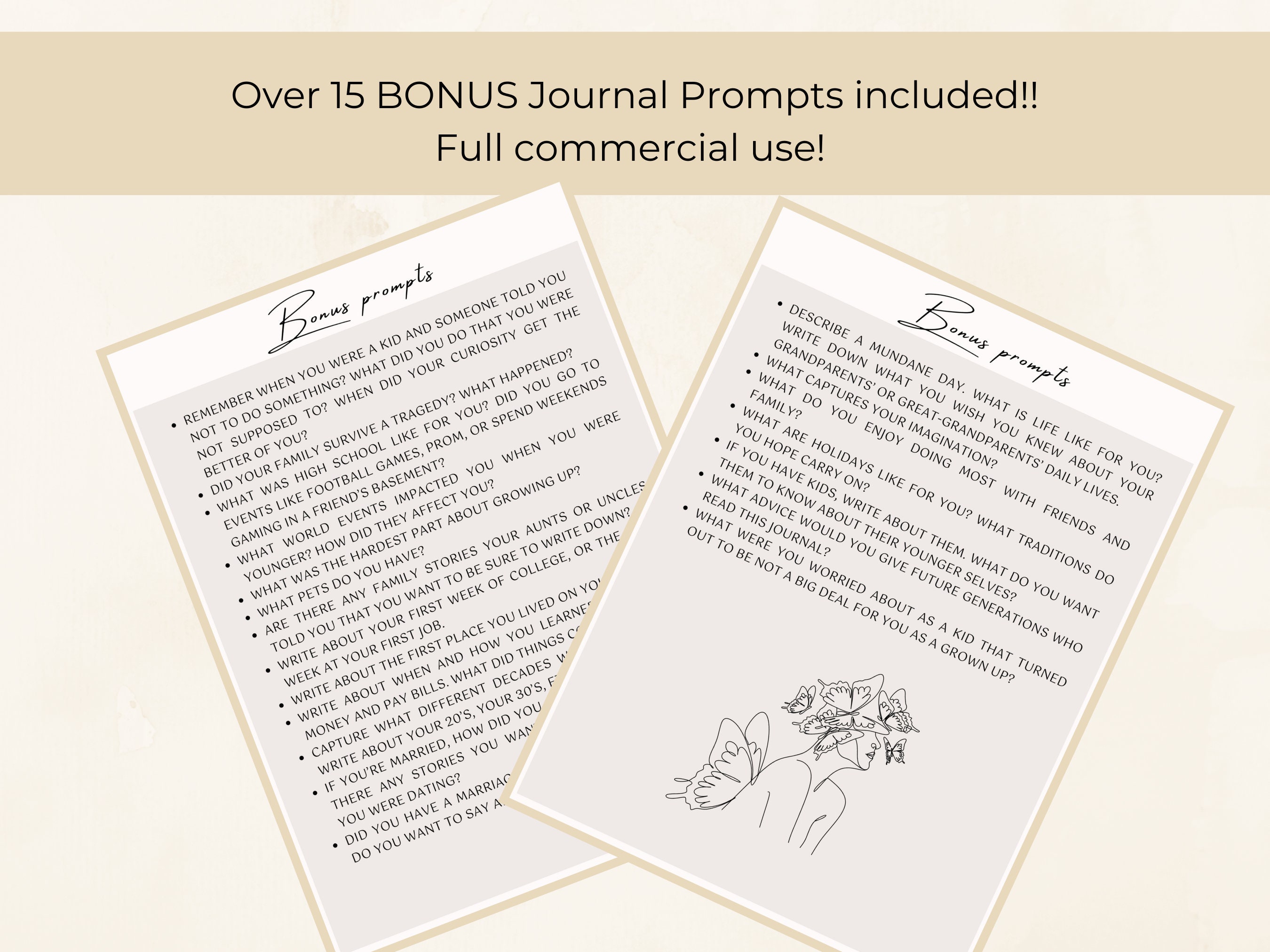 Editable 365 Journal Prompts for Beginners in Canva, Journal Prompts ...