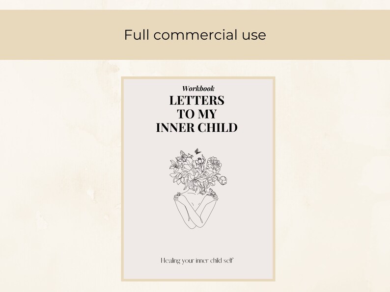 Editable Inner Child Letter , Commercial Inner Child Healing Shadow ...