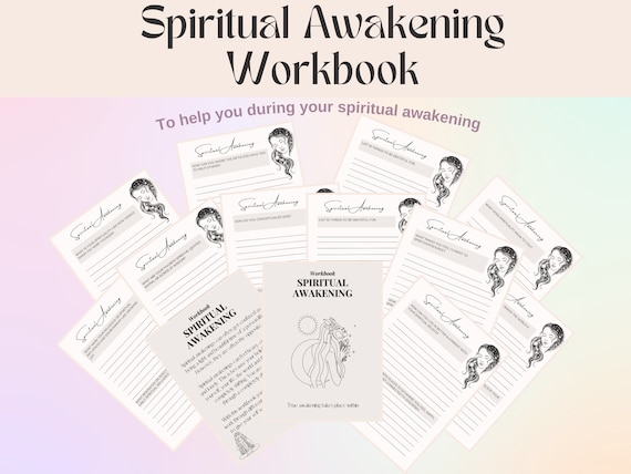 Spiritual Awakening Workbook Printable for Self Discovery - Etsy