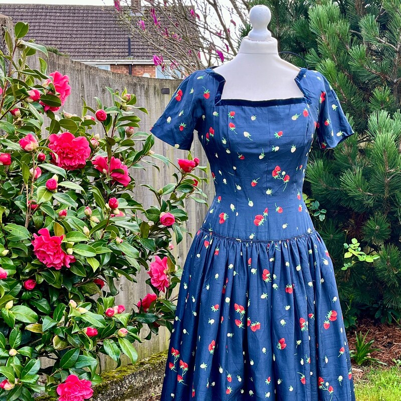 Strawberry Dress Women - Etsy