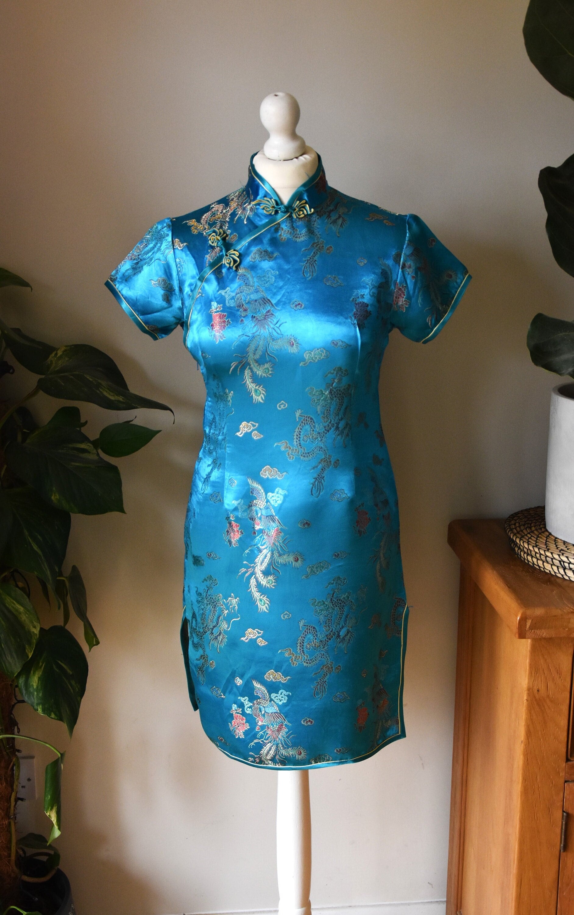 Blue Chinese Dresses
