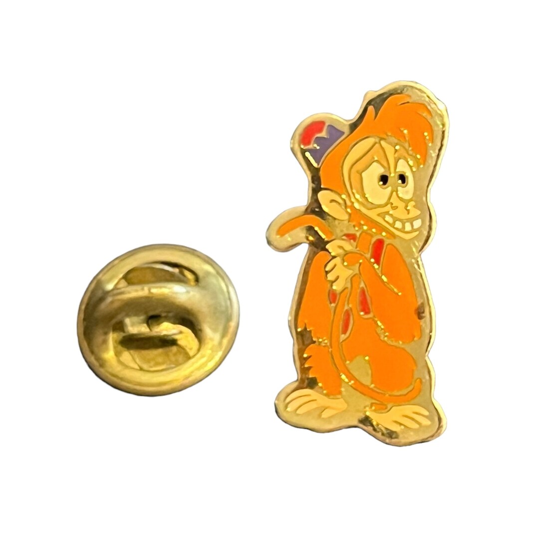 Rare Early 90's Abu Aladdin Disney Enamel Pin Badge - Etsy