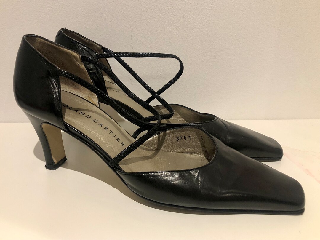 Beautiful Vintage Roland Cartier Strappy 90s Shoes UK 5 EU 38 - Etsy