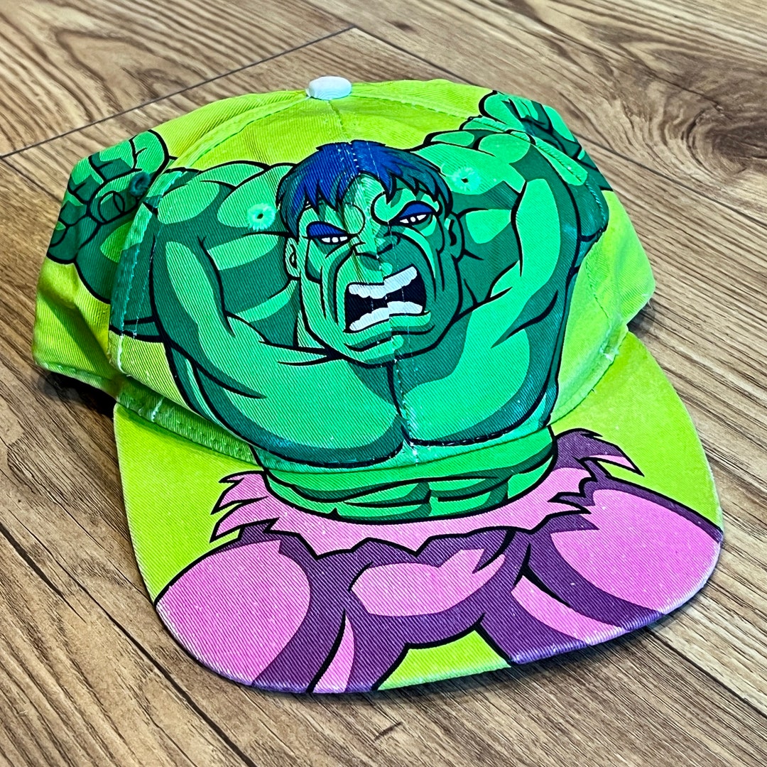 Rare Vintage 1997 Marvel Hulk Snap Back Baseball Cap Hat - Etsy
