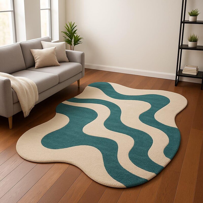 Blob Rug - Etsy