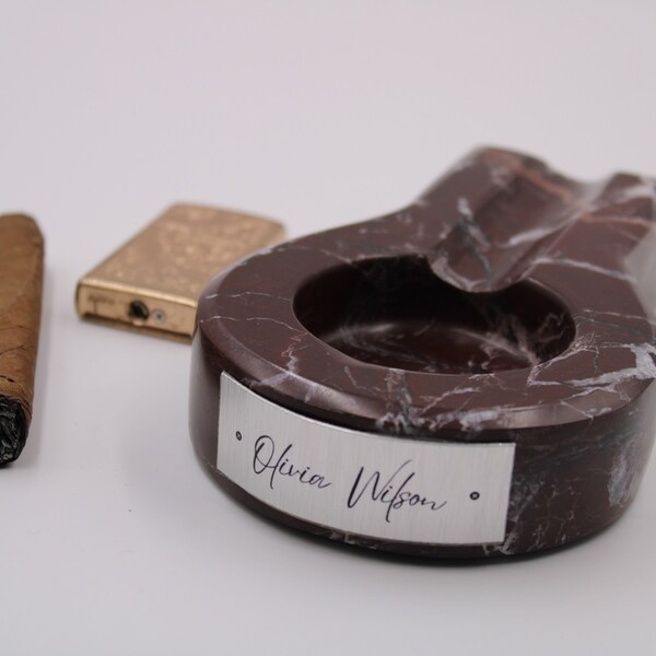 Personalized Cigar Ashtray - Etsy