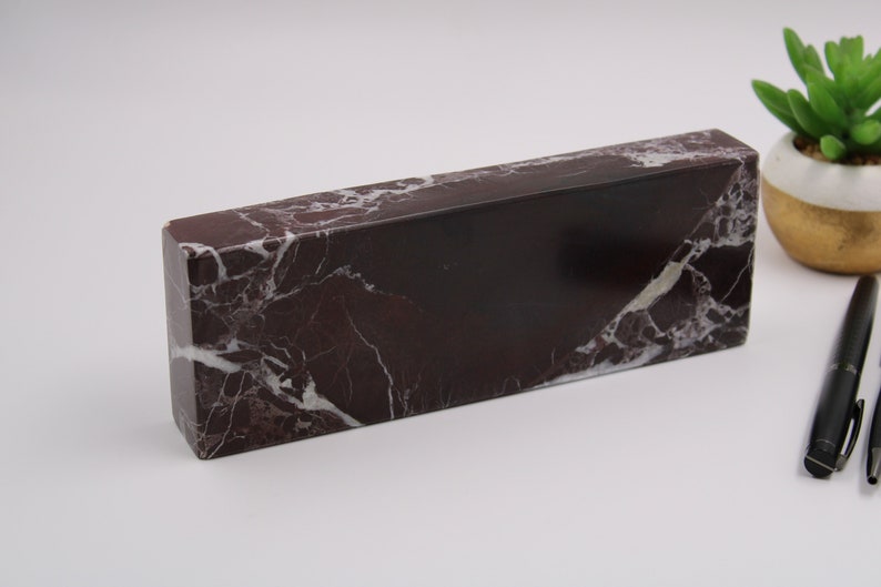 Personalized Marble Name Plate for Desk , Engraved, Desk Name Plate ...