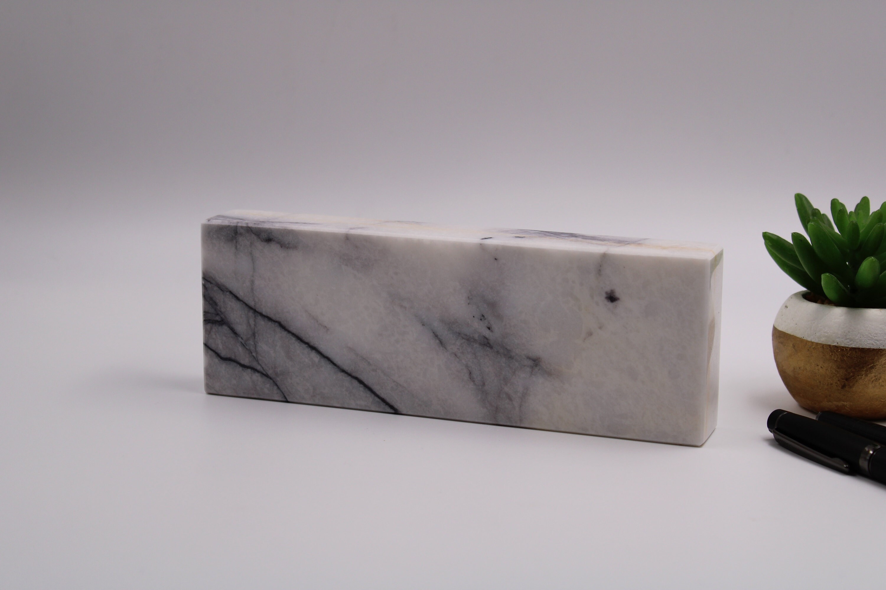 Personalized Marble Name Plate for Desk , Engraved, Desk Name Plate ...