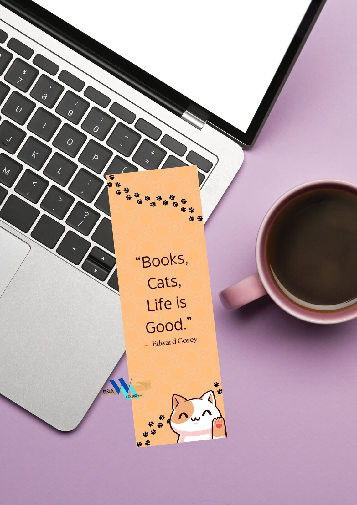 Printable Bookmark Printable PNG Digital File Bookmark PNG Bookmark ...