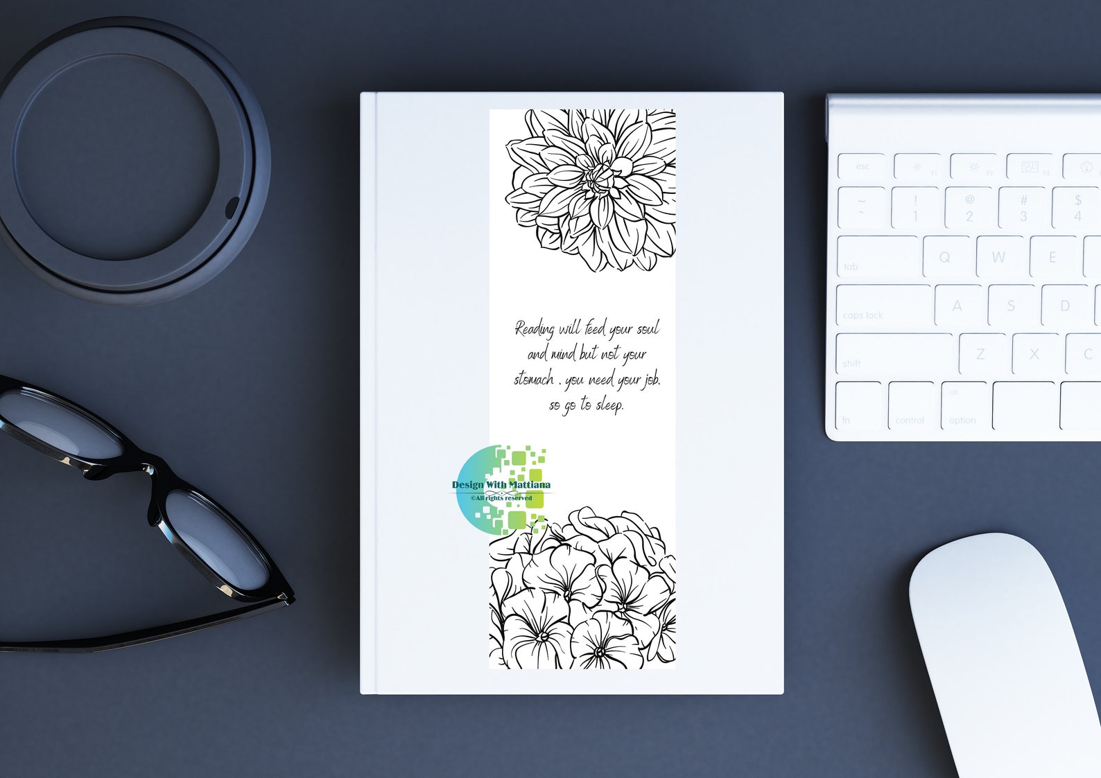 Printable Bookmark Printable PNG Digital File Bookmark - Etsy