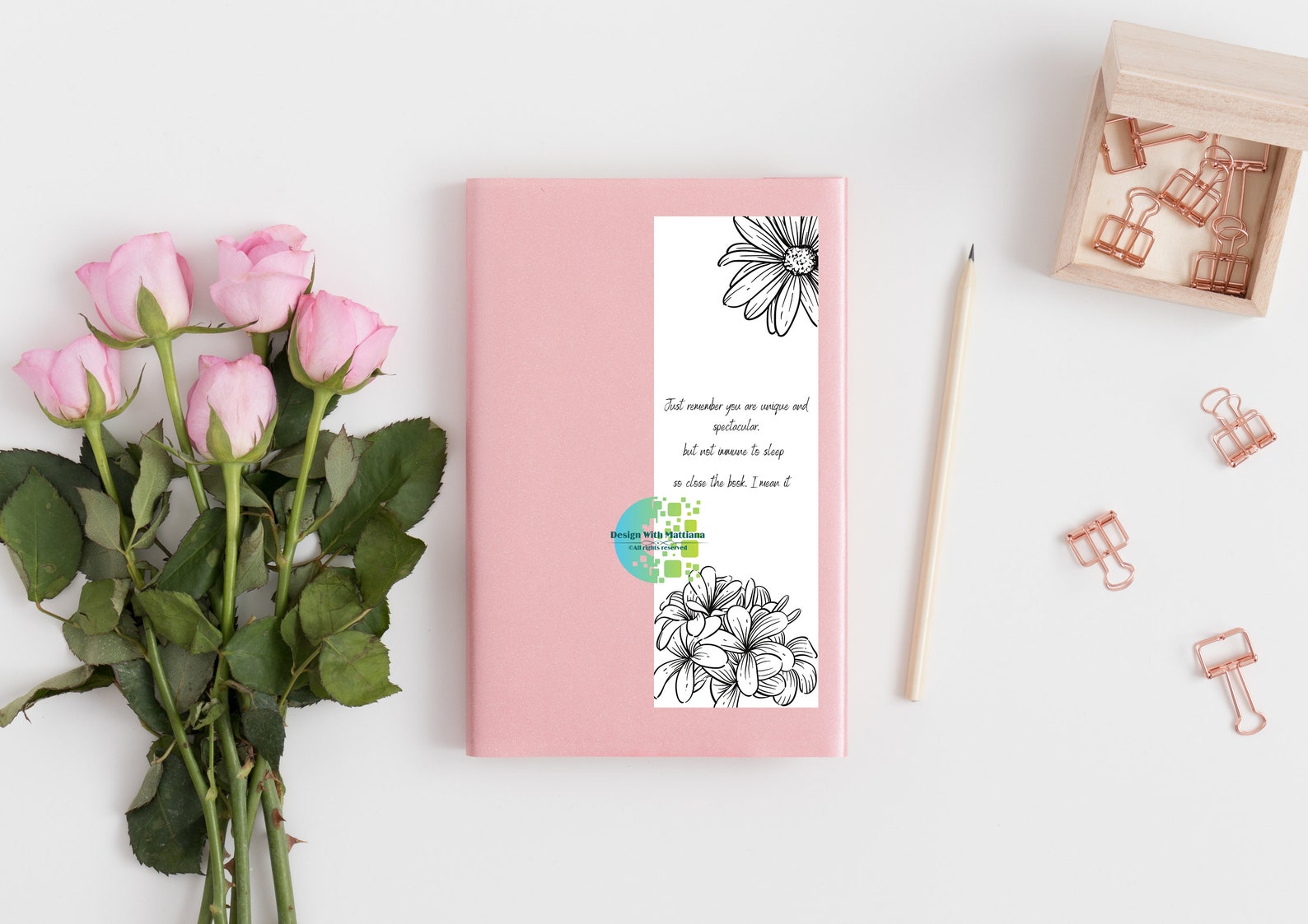 Printable Bookmark Printable PNG Digital File Bookmark - Etsy