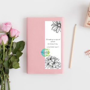 Printable Bookmark Printable PNG Digital File Bookmark - Etsy