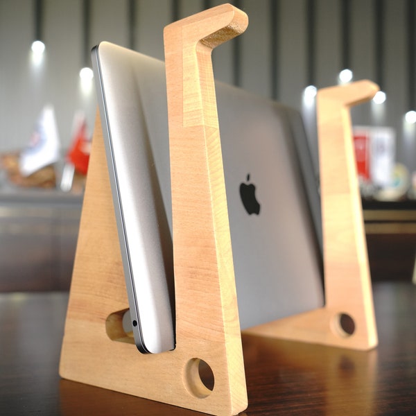 Wood Laptop Stand - Etsy