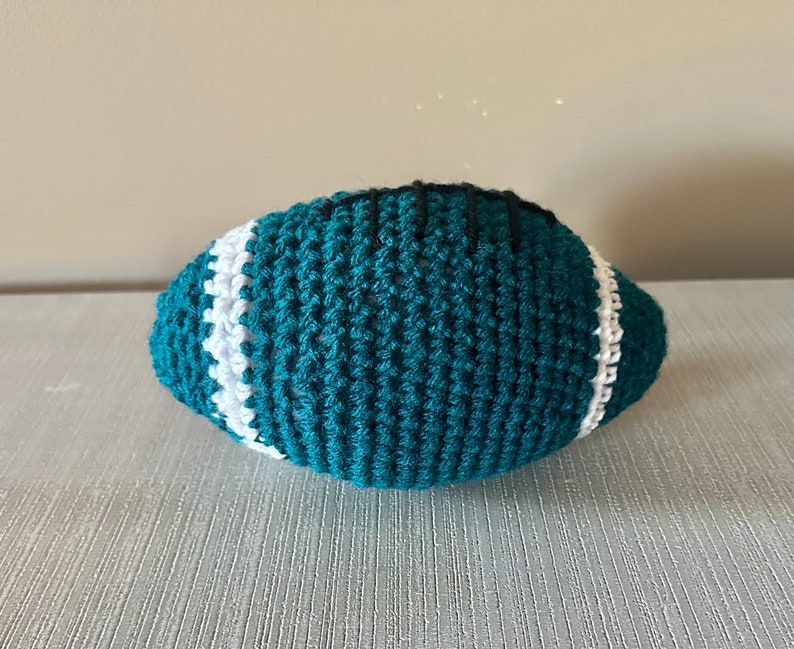 Philadelphia Eagles Football Plushie Crochet Football - Etsy