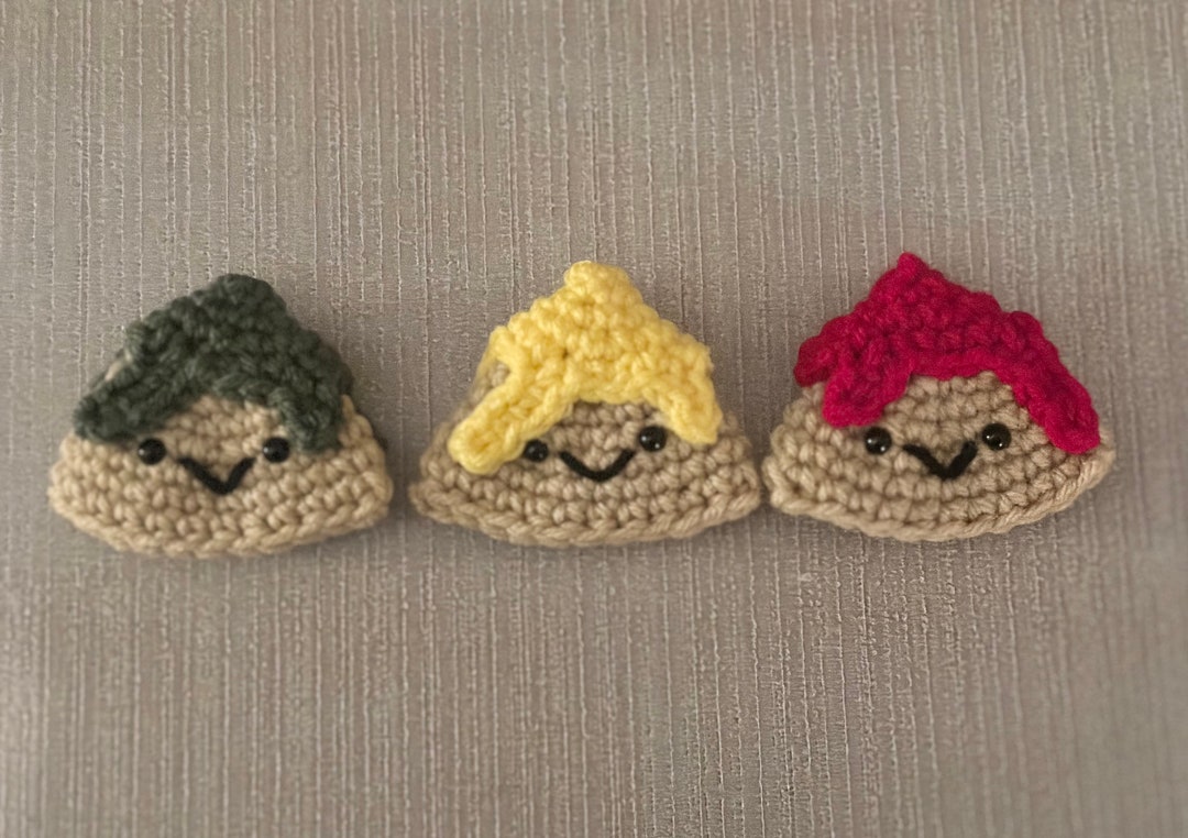 Crochet Chip Dip Trio | Play Food - Etsy