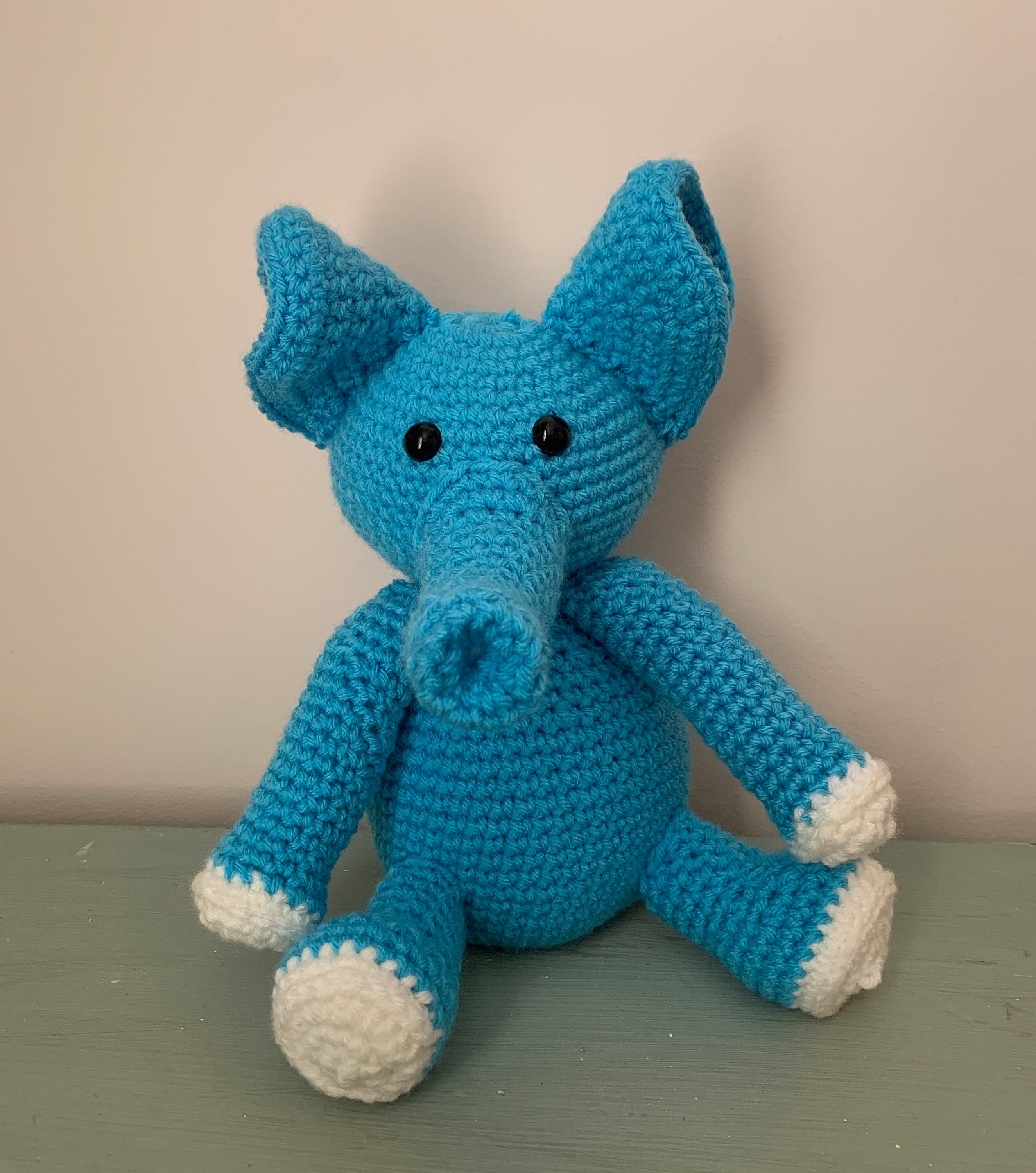 Elephant Stuffed Animal, Crochet Amigurumi, Baby Shower Gift - Etsy