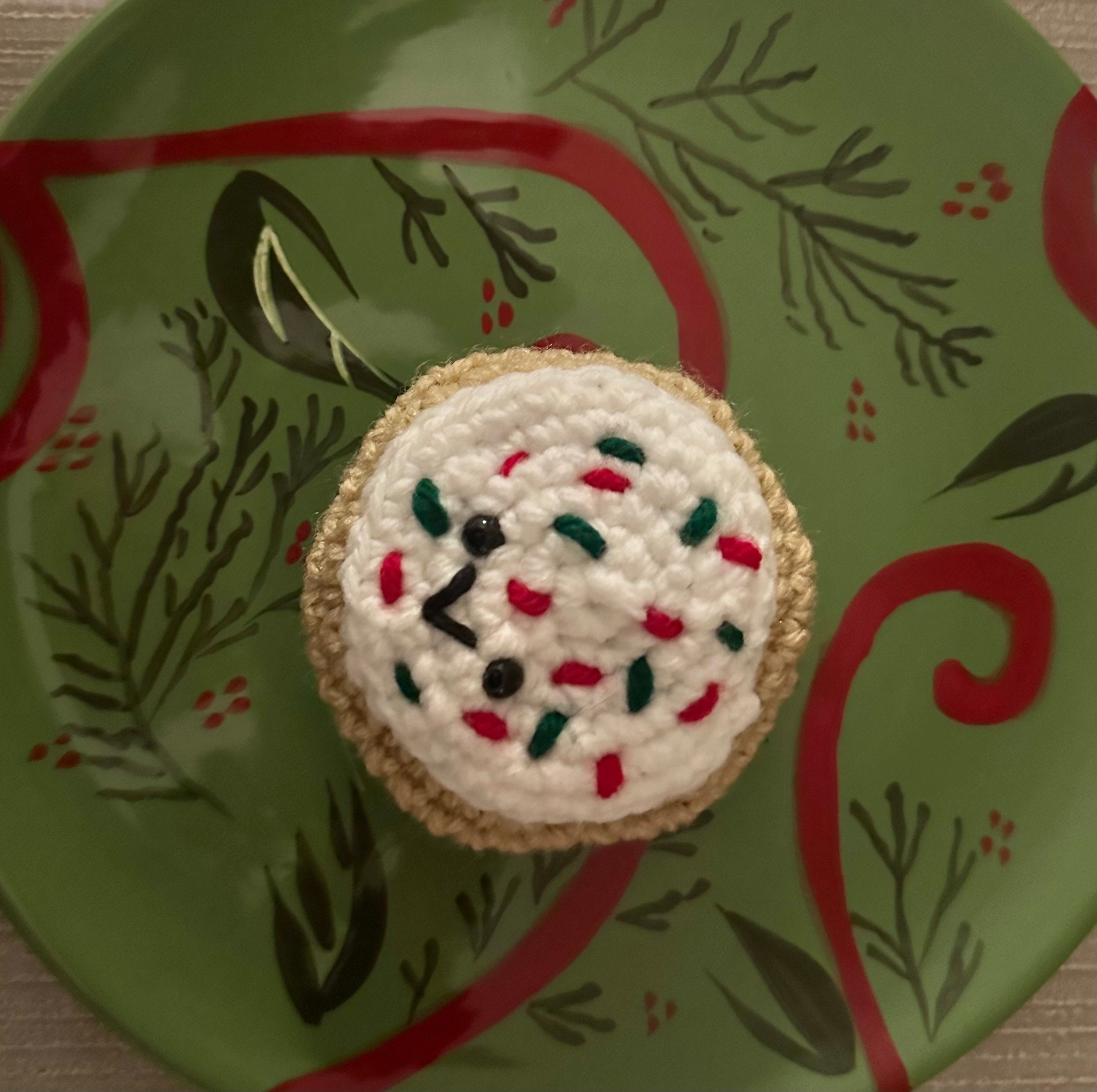 Crochet Christmas Cookies | Christmas Gift | Play Food - Etsy