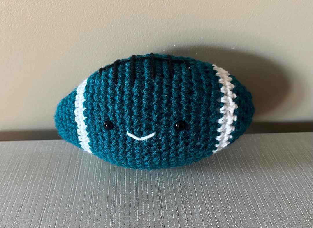 Philadelphia Eagles | Football Plushie | Crochet Football - Etsy
