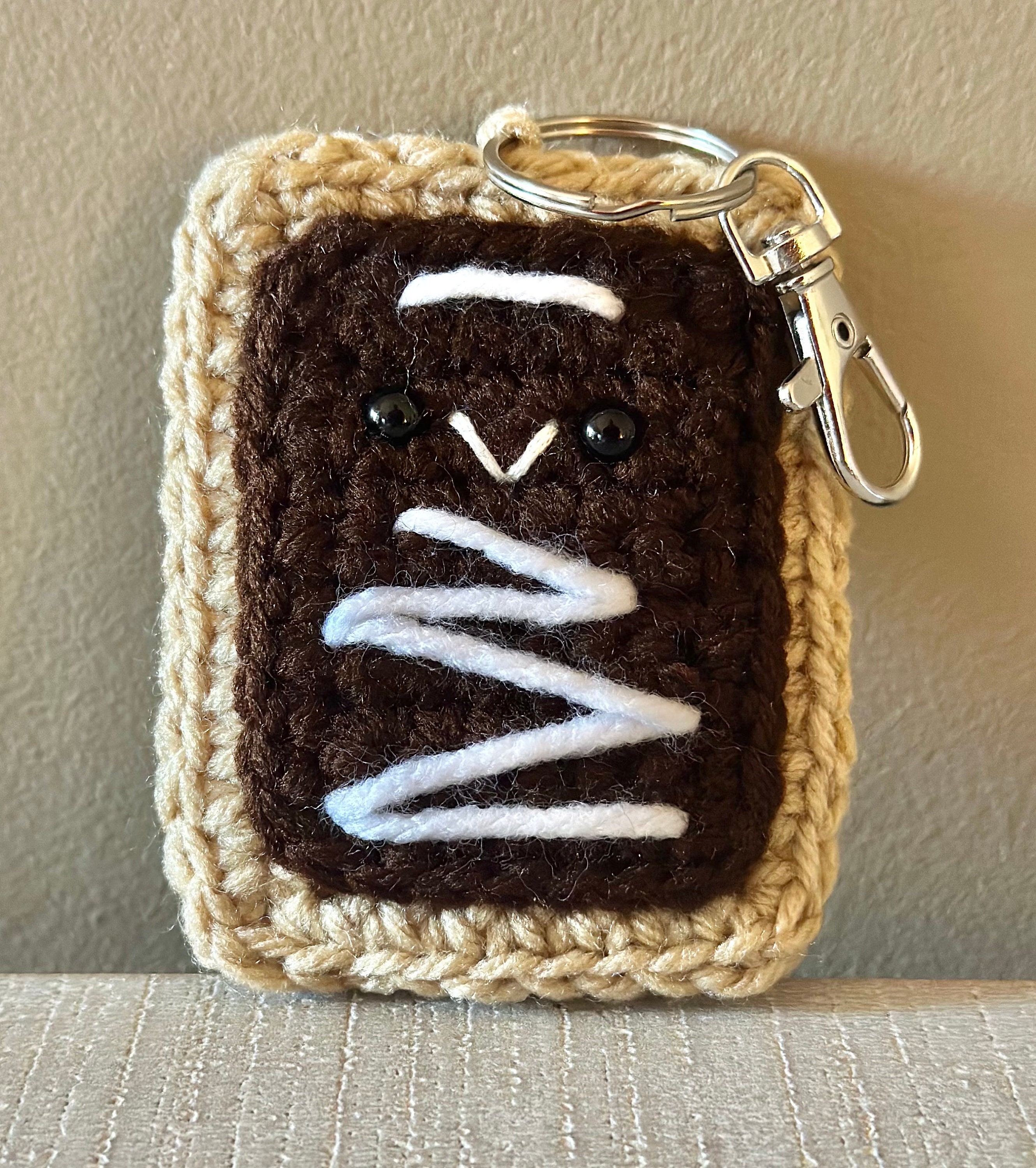 Crochet Poptart Keychain Toaster Pastry Toy Play Food - Etsy