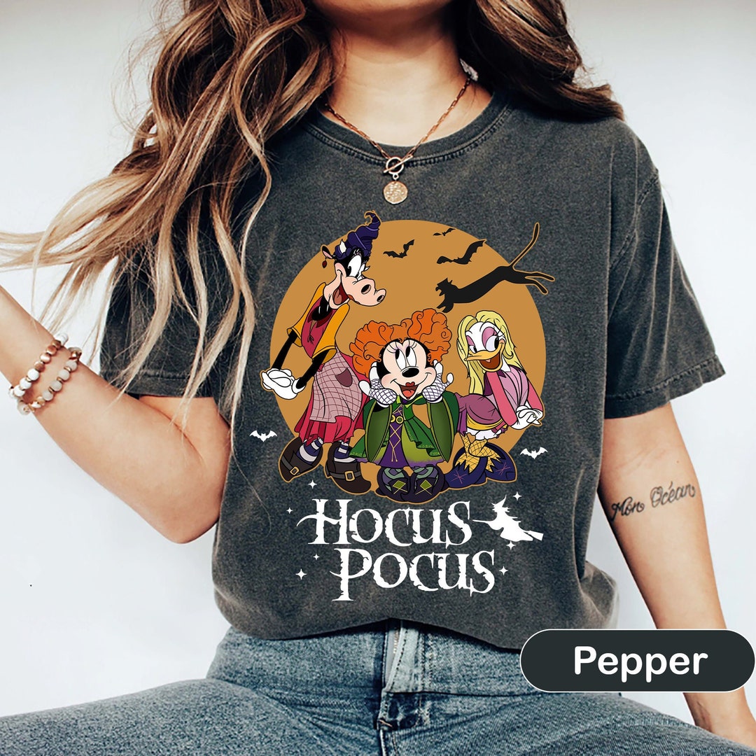 Disney Hocus Pocus Halloween Shirt Minnie Daisy Clarabelle - Etsy